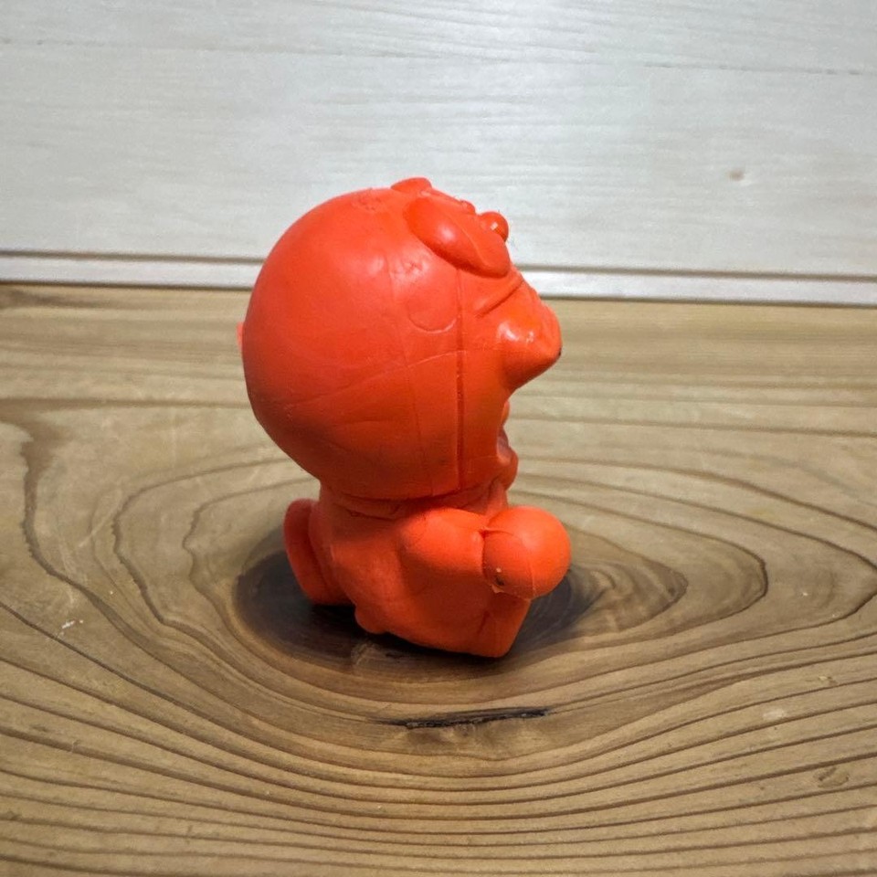 Doraemon Eraser Figure Orange Retro Showa 1990s Vintage Rare | eBay