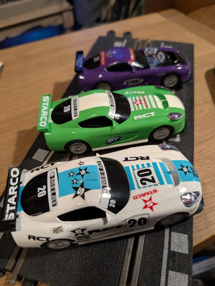 Three Scalextric GT Lightning Cars VGC | eBay UK