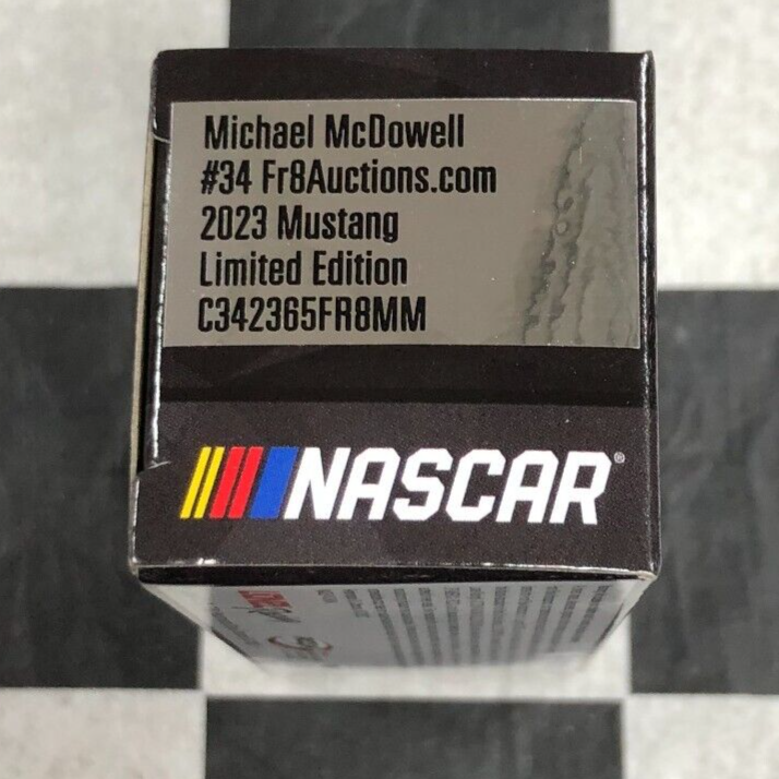 Michael McDowell #34 Fr8Auctions.Com 2023 Mustang L.E. Scala 1:64 ...