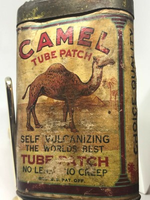 Tin OK Muskogee, Oklahoma-H. B. Egan Mfg. Co.-Camel Patch (A) | eBay