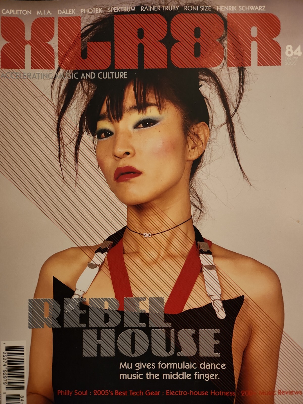 XLR8R Music Magazine 84 January / February 2005 Mu Capleton M.I.A ...