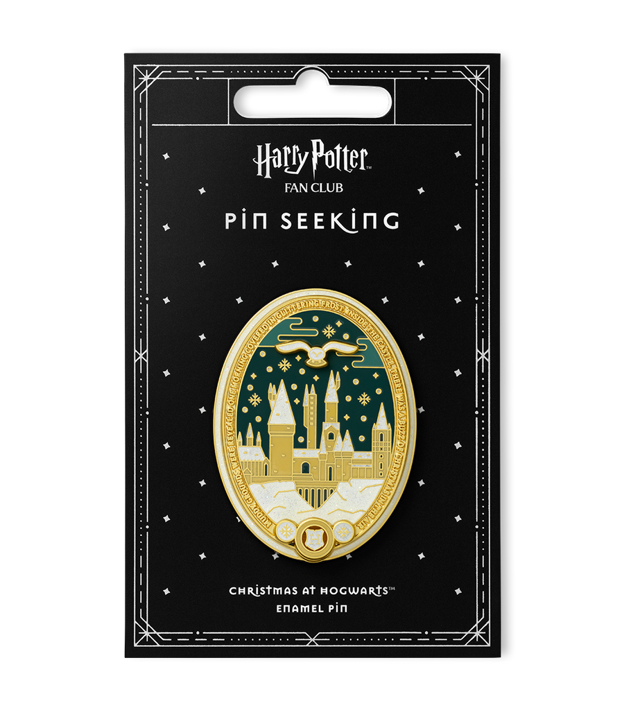 Harry Potter PIN SEEKING Christmas at Hogwarts Wizarding World LE Pin ...