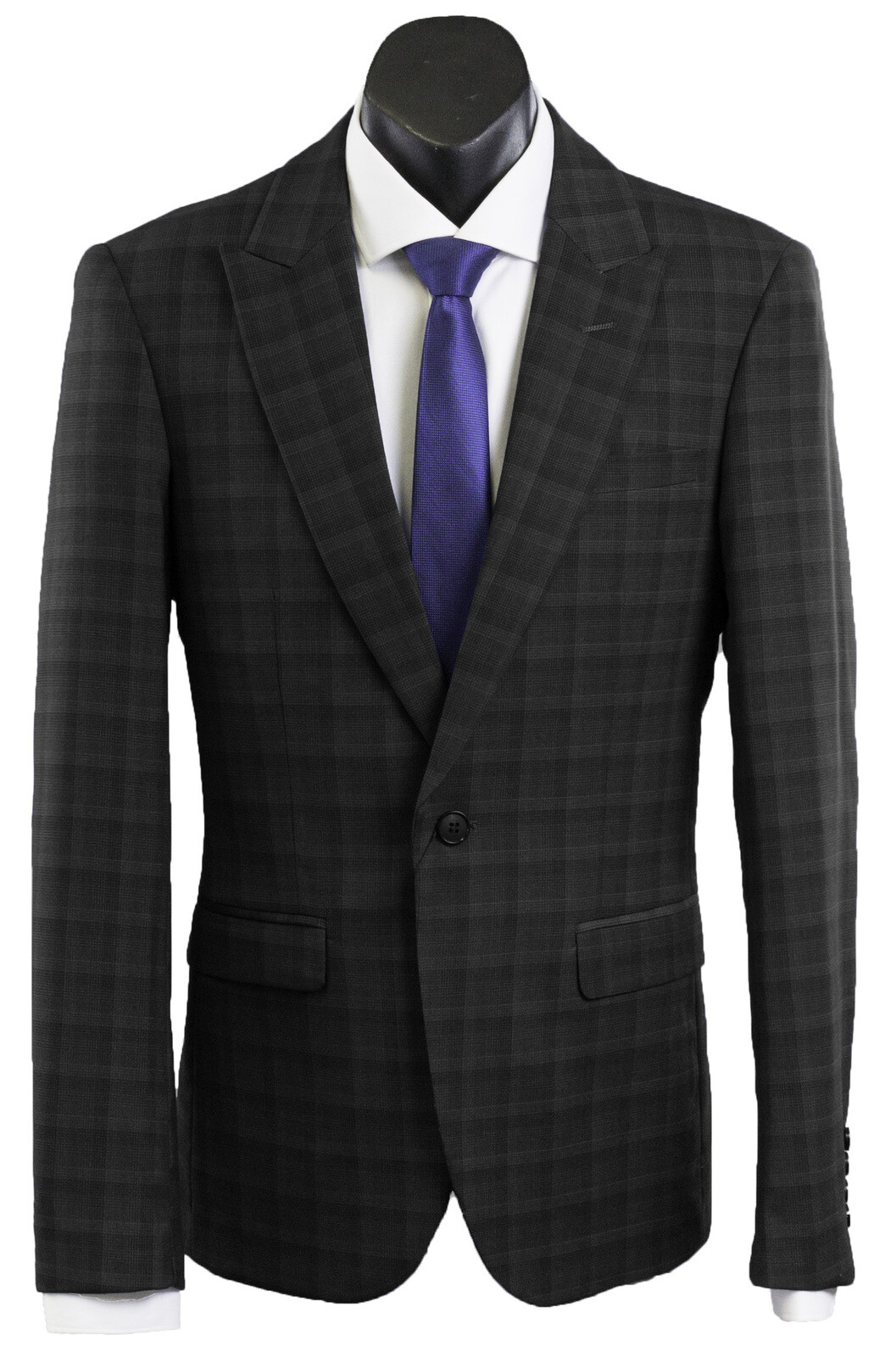 SCUZZATTI Joe Check Wool Blend Jacket | eBay