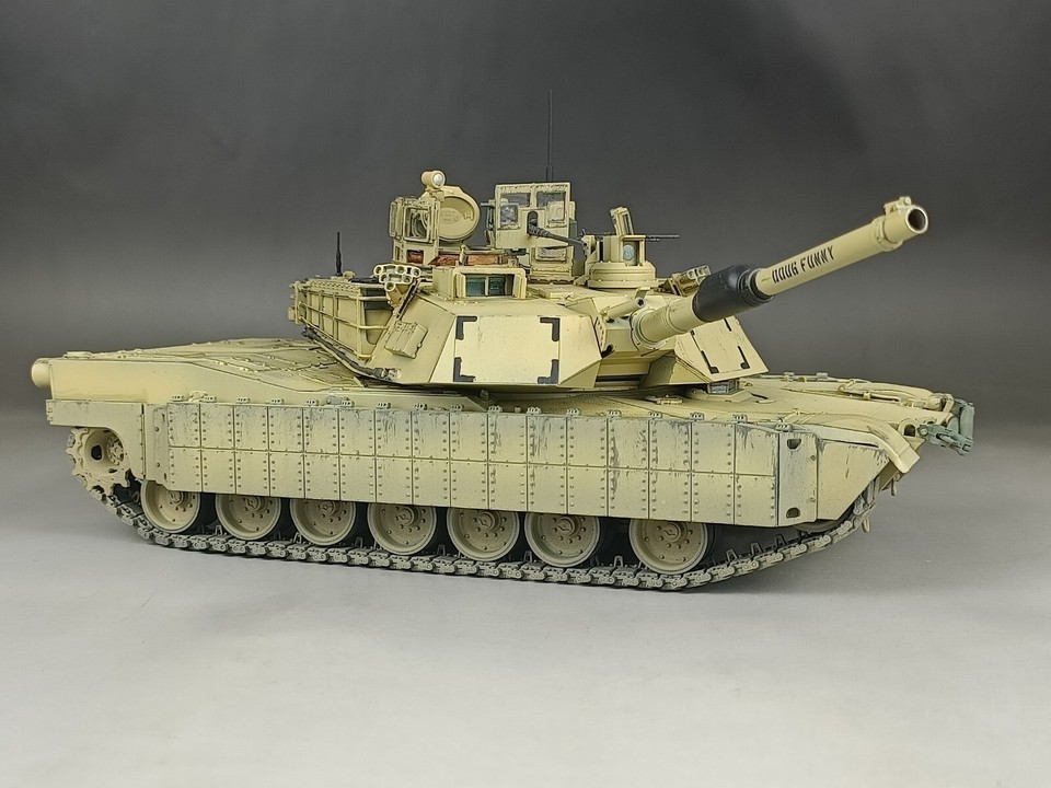 1/35 Built Modern U.S M1 Abrams TUSK I Main Battle Tank Model | eBay