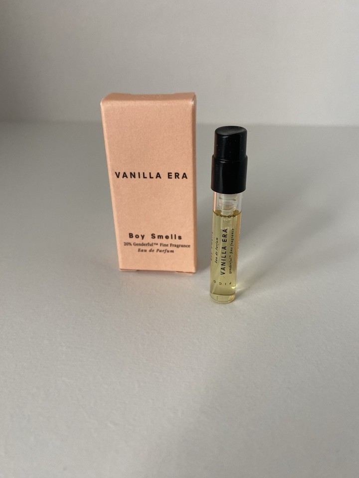 BOY SMELLS “VANILLA ERA” WOMENS FRAGRANCE SAMPLE NEW Vial 1.5 Ml / 0.05 ...
