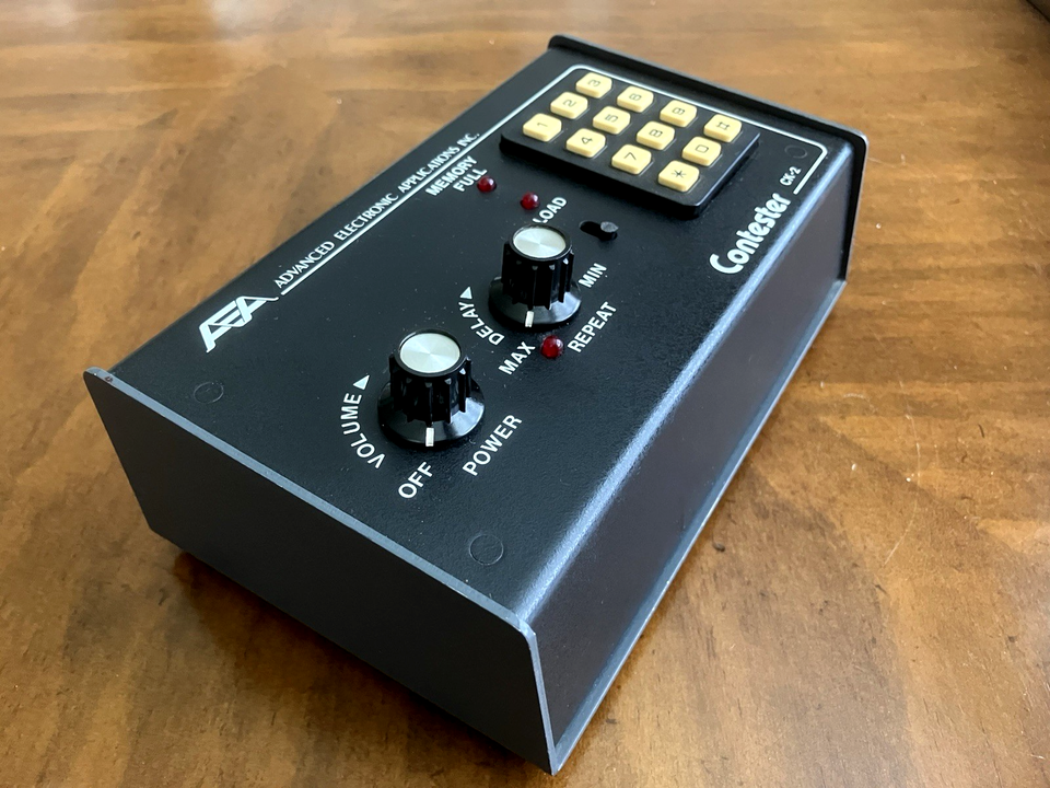 AEA "CONTESTER" CK-2 ELECTRONIC MORSE CODE KEYER w/MANUAL - HAM RADIO ...