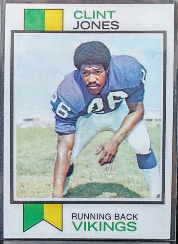1973 Topps Clint Jones #271 Minnesota Vikings Running Back NMT-MT (c ...