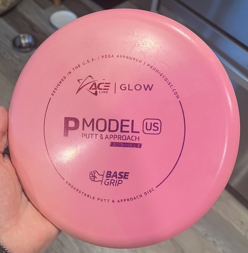 PRODIGY ACE LINE US GLOW P MODEL Putt And APPROACH 174g Pink, 9/10, No ...