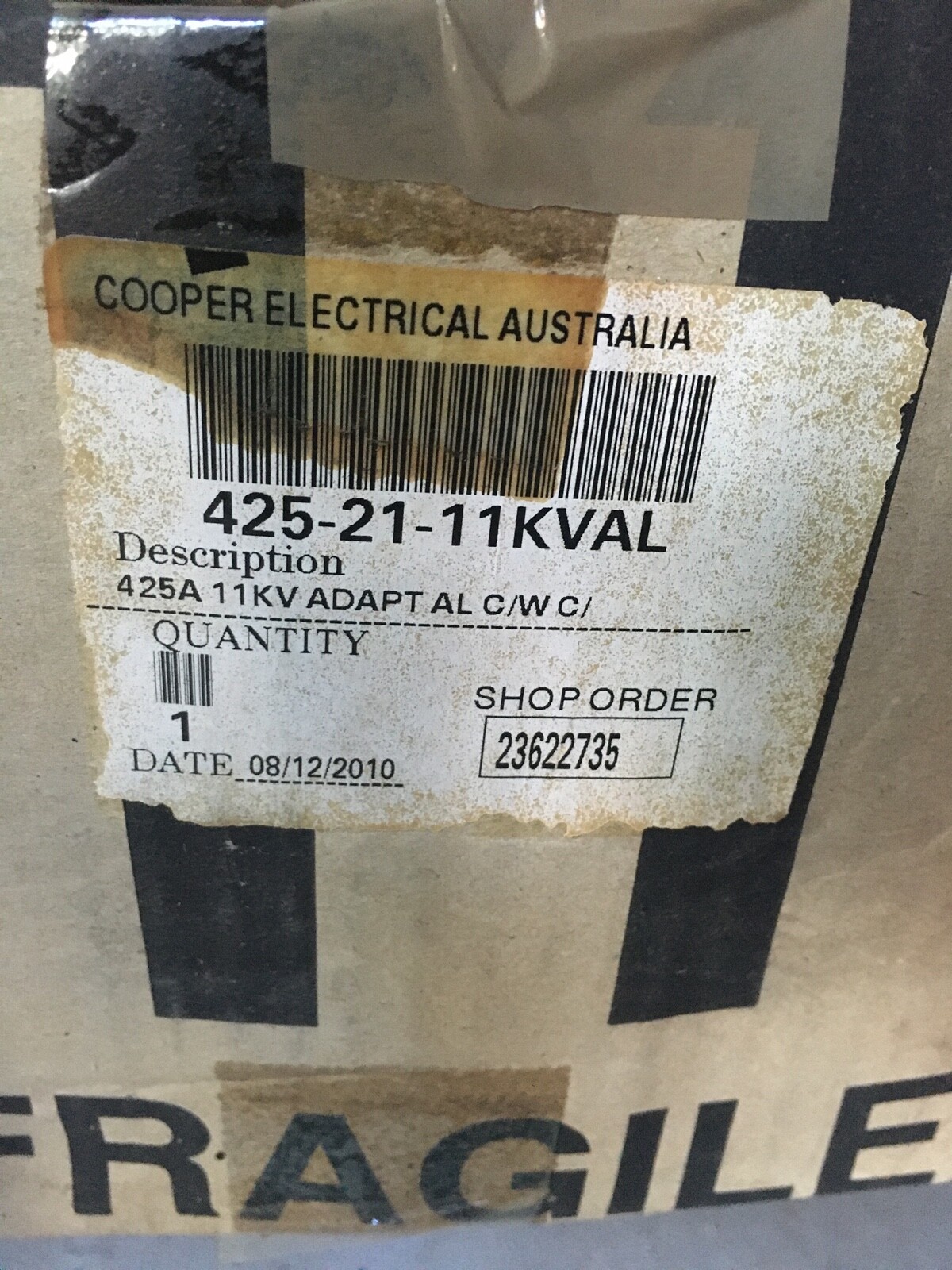 NOS Cooper Crouse - Hinds MACEY 425 Series ADAPTOR 425-21-1100v MDA ExD ...