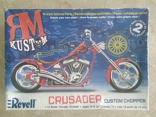 REVELL KUSTOM CRUSADER CUSTOM CHOPPER MODEL KIT Nos Read!! | eBay
