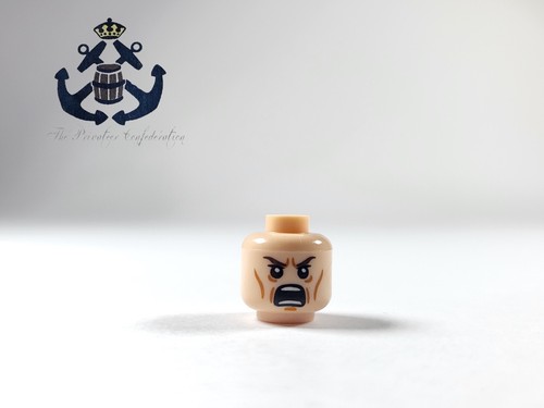 LEGO Lord of the Rings Minifigure Head Elrond Elf Calm / Battle Rage ...