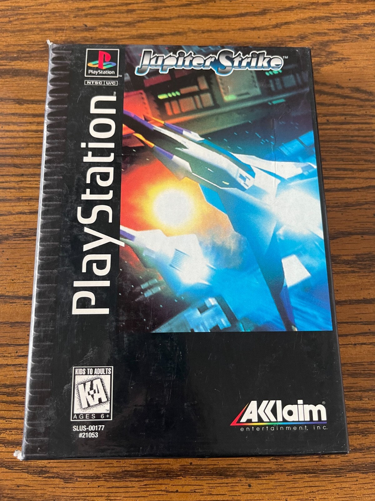 Jupiter Strike Sony PlayStation PS1 Acclaim Single Player 3D Rail ...