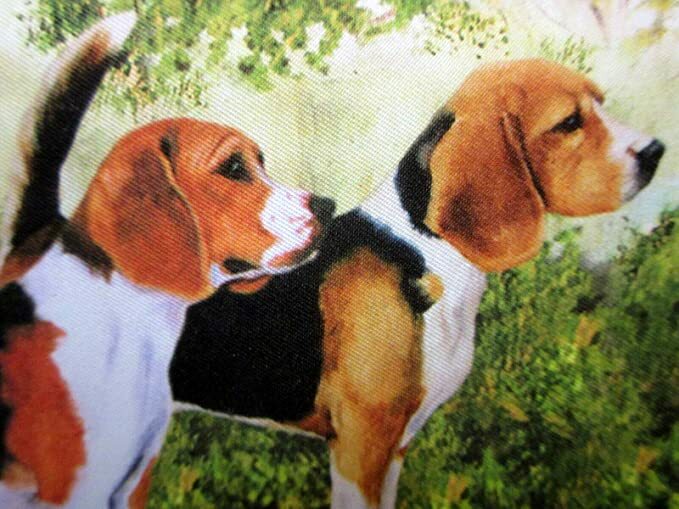 New Beagle Pet Dog Zippered Check Book Wallet Artist Ruth Maystead (3 ...