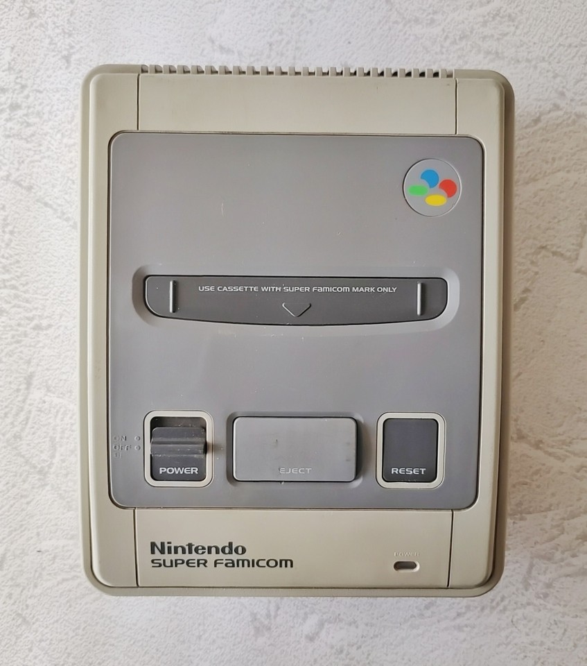 SFC Console Bundle 7 Games Controllers Nintendo Super Famicom SNES ...