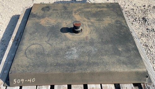 King Pin Plate for Semi-Trailer 509-40 [40.75" X 36.75" - 3" Bolt Hole ...