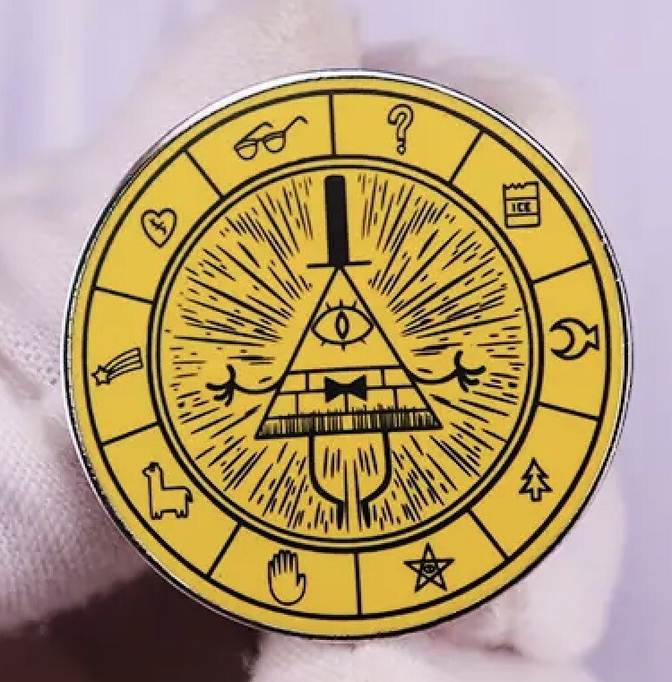 Gravity Falls Symbols Draw BILL CIPHER Wheel Very Easy Zodiac