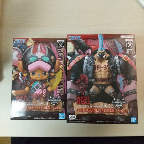 One Piece FILM RED Franky Chopper Figur 2er Set DXF THE GRANDLINE MEN ...