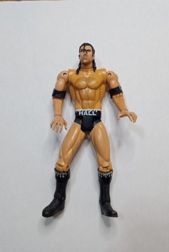 WCW Smash N Slam Wrestling NWO Scott Hall Figure Toy Biz Black White ...