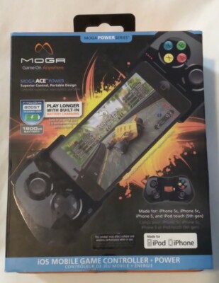 MOGA Power Series iOS Mobile Game Controller + power (ipod/ iphone) (G2 ...