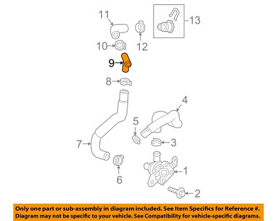 GM OEM 08-19 Captiva Sport Cooling Water Pump-Tee 15793367 | eBay