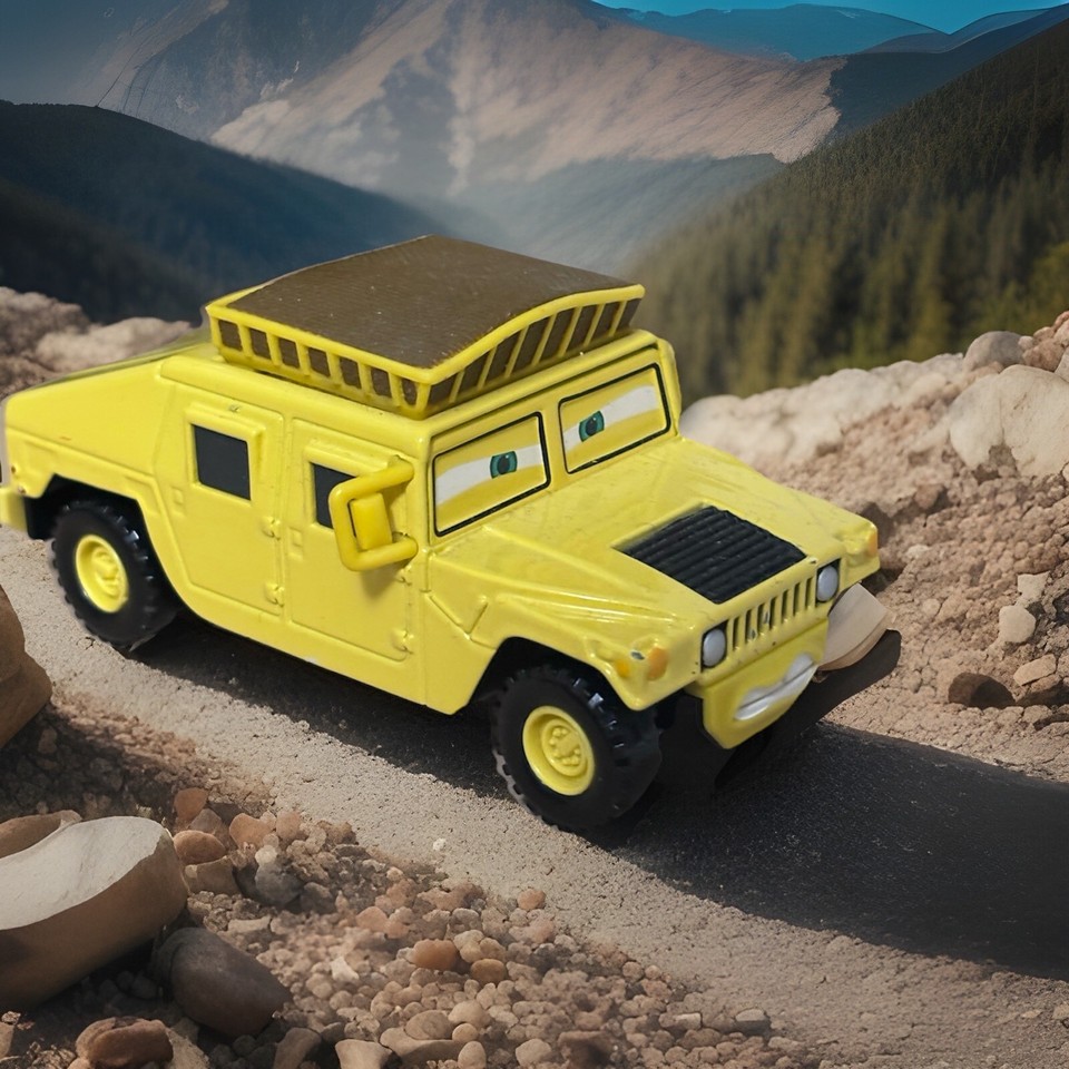 Disney Pixar Cars - Sven - Hummer Mega Diecast Toy Figure Original 4" 1 ...