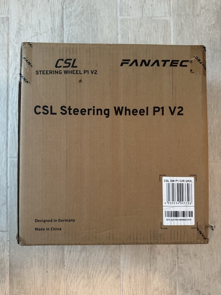 Fanatec CSL Steering Wheel P1 V2 Racing Simulation Accessory | eBay