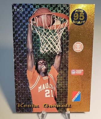 KEVIN GARNETT/ JERRY STACKHOUSE RC 1995-96 COLLECT CARD PRO 95 DRAFT ...