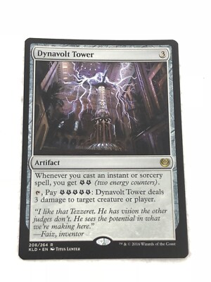 Dynavolt Tower x1 Kaladesh NM Mint English Mtg Magic The Gathering 208/ ...