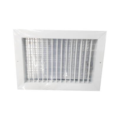 Single Deflection Side Wall Supply Register Grille 10" x 8" VMLME-WH ...