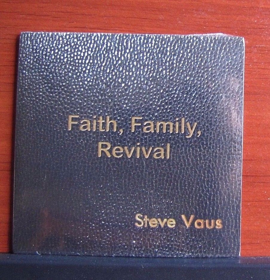 Steve Vaus - Faith, Family, Revival - *New* CD | eBay