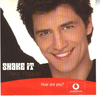 Sakis Rouvas - Shake It - 3 Tr Promo Single / Greek Music CD 2004 VG+ ...