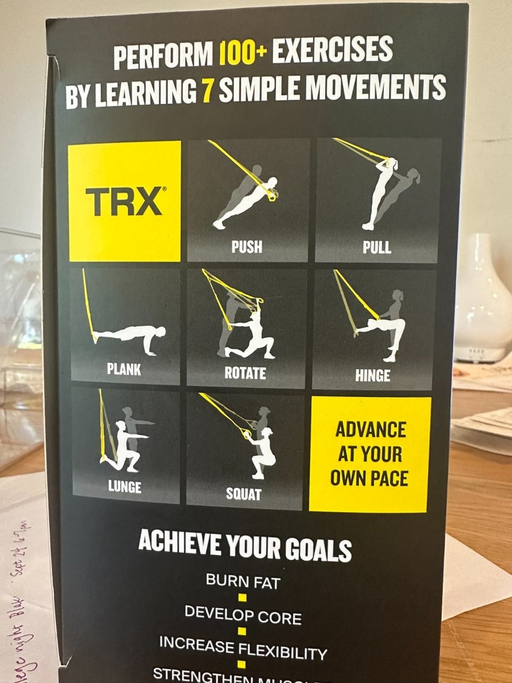 TRX Fit System All-in-One Suspension Training Kit + 2 Intro Video ...