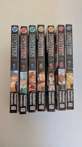 Psyren English manga Vol 1-7 | eBay