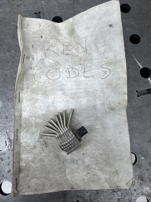 Curtis Model 15 Key Cutter Cam CHRY-5 With Code Book | eBay