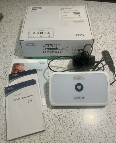 BOSTON SCIENTIFIC LATITUDE COMMUNICATOR MODEL 6290 w/ power supply ...