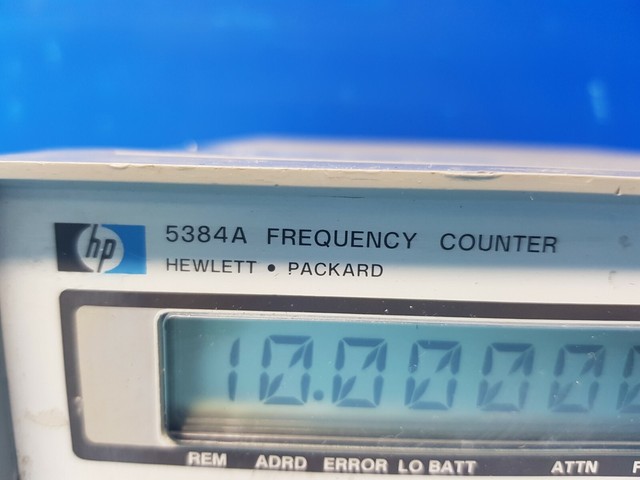HP Hewlett Packard 5384A Frequency Counter T77454 for sale online | eBay