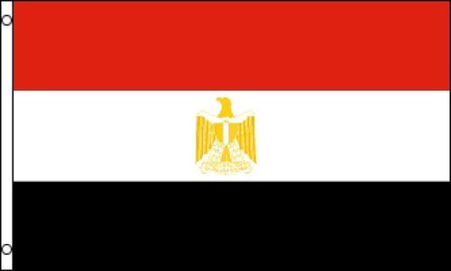 3x5ft Egypt flag 150D Polyester Quality Fade Resistant Brass Grommets ...