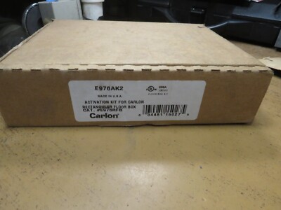 Carlon Rectangular Floor Box Kit #E976AK2 | eBay