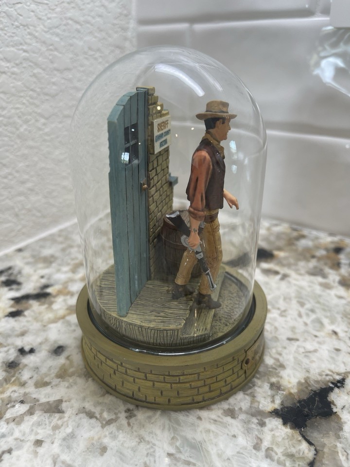 John Wayne Sheriff Graham County Arizona Hand Painted Sculpture Limited ...