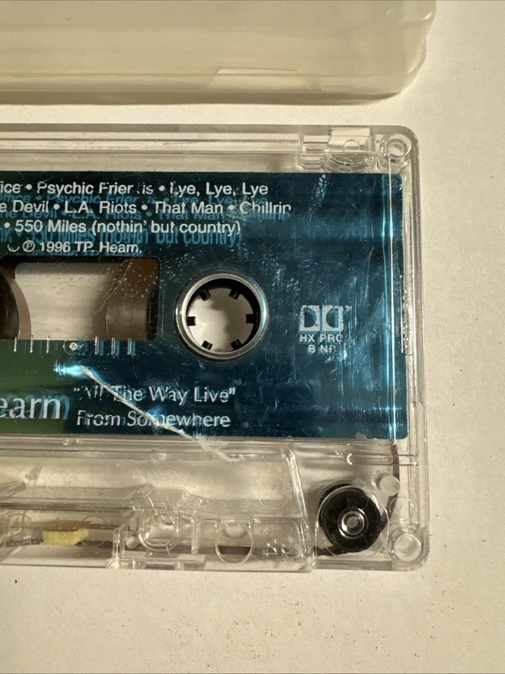TP Hearn Comic Cassette Uncensored 1996 All The Way Live From Somewhere ...