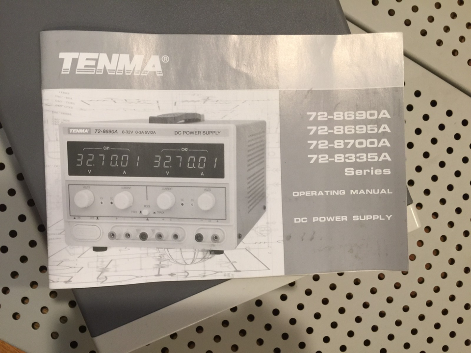 Tenma 72-8335A 0-24V 0-1A 5V/2A Linear Laboratory DC Power Supply | eBay