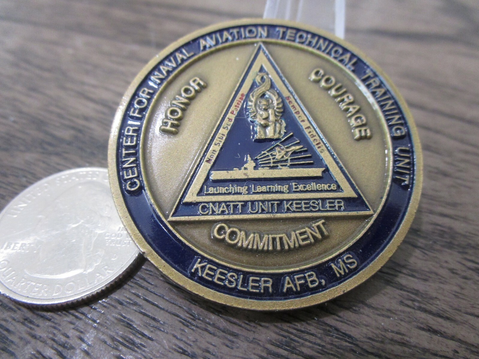 USN Center Naval Aviation Technical Training Unit Keeslar CNATT ...