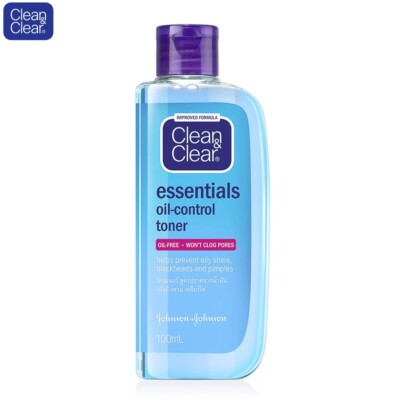 Johnson & Johnson Clean & Clear Essentials Oil- Control Toner 100 ml ...