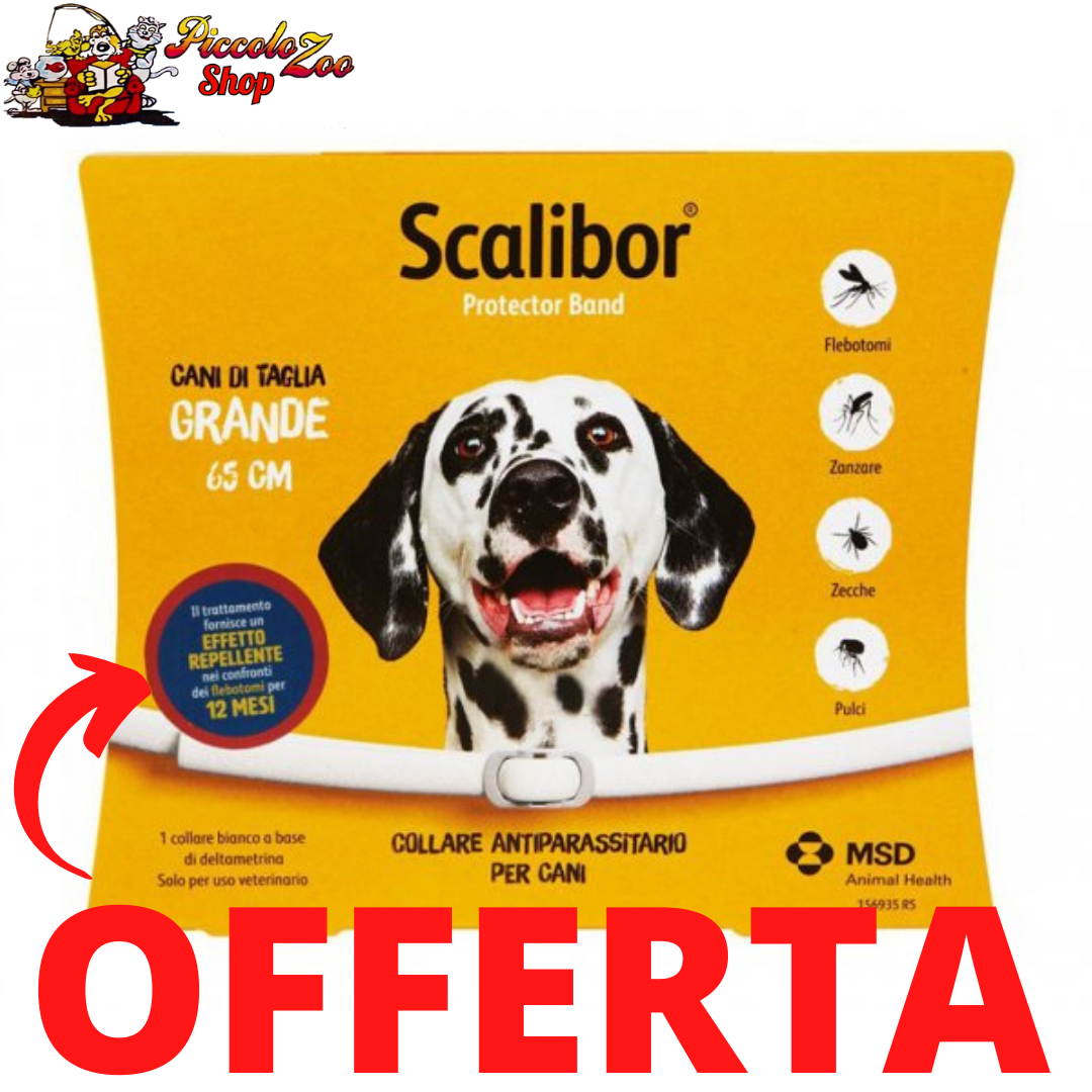 Scalibor collare antiparassitario per cane piccolo-medio(48 cm) o ...