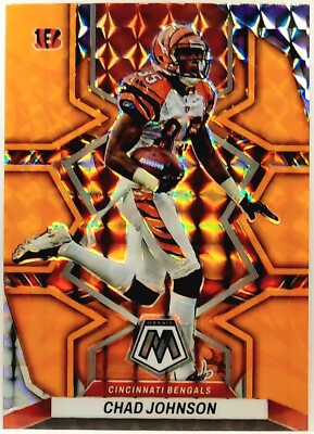 2022 Panini Mosaic Orange Reactive Chad Johnson #45 | eBay