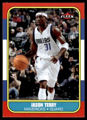 2006-07 Fleer 1986-87 20th Anniversary Jason Terry Dallas Mavericks #56 ...