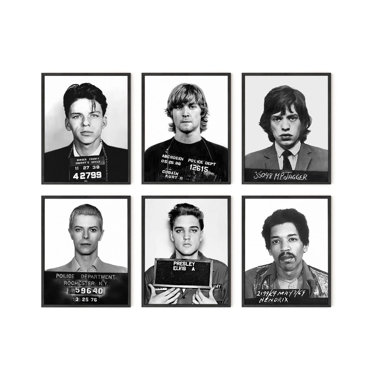 Real Celebrity Mugshots