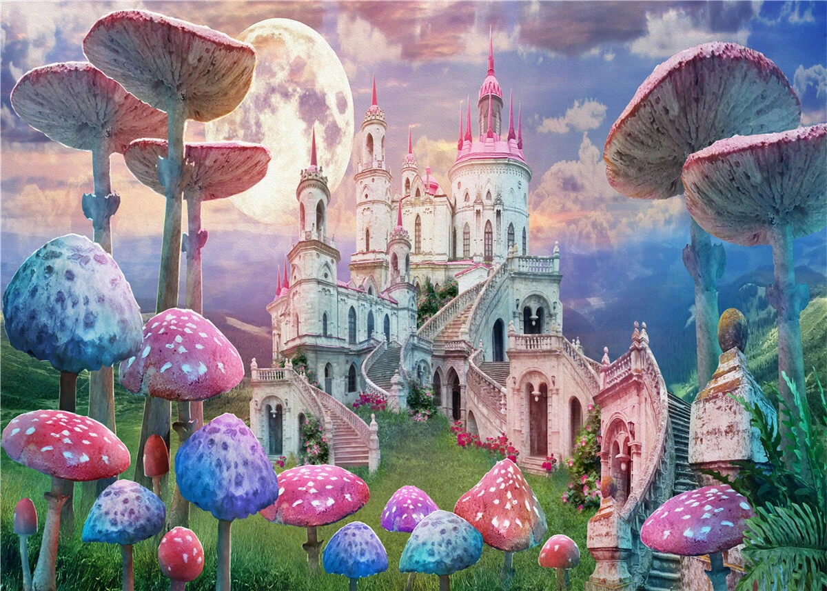Wonderland Castle Background
