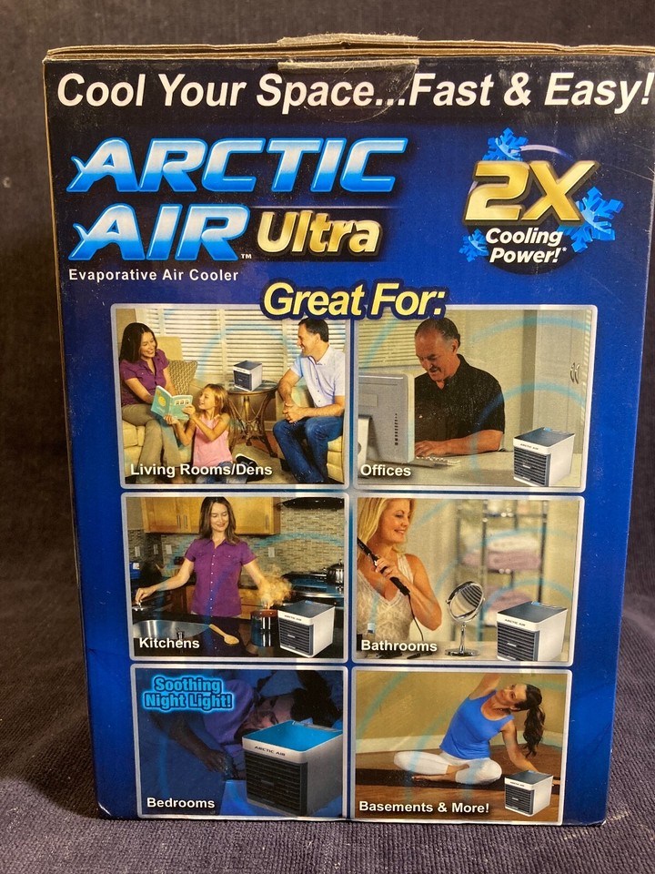 ARCTIC AIR ULTRA Evaporative Air Cooler, + A Free Extra Replacement ...