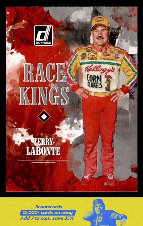 2019 Donruss Race Kings Terry Labonte Silver card #15 Hendrick ...